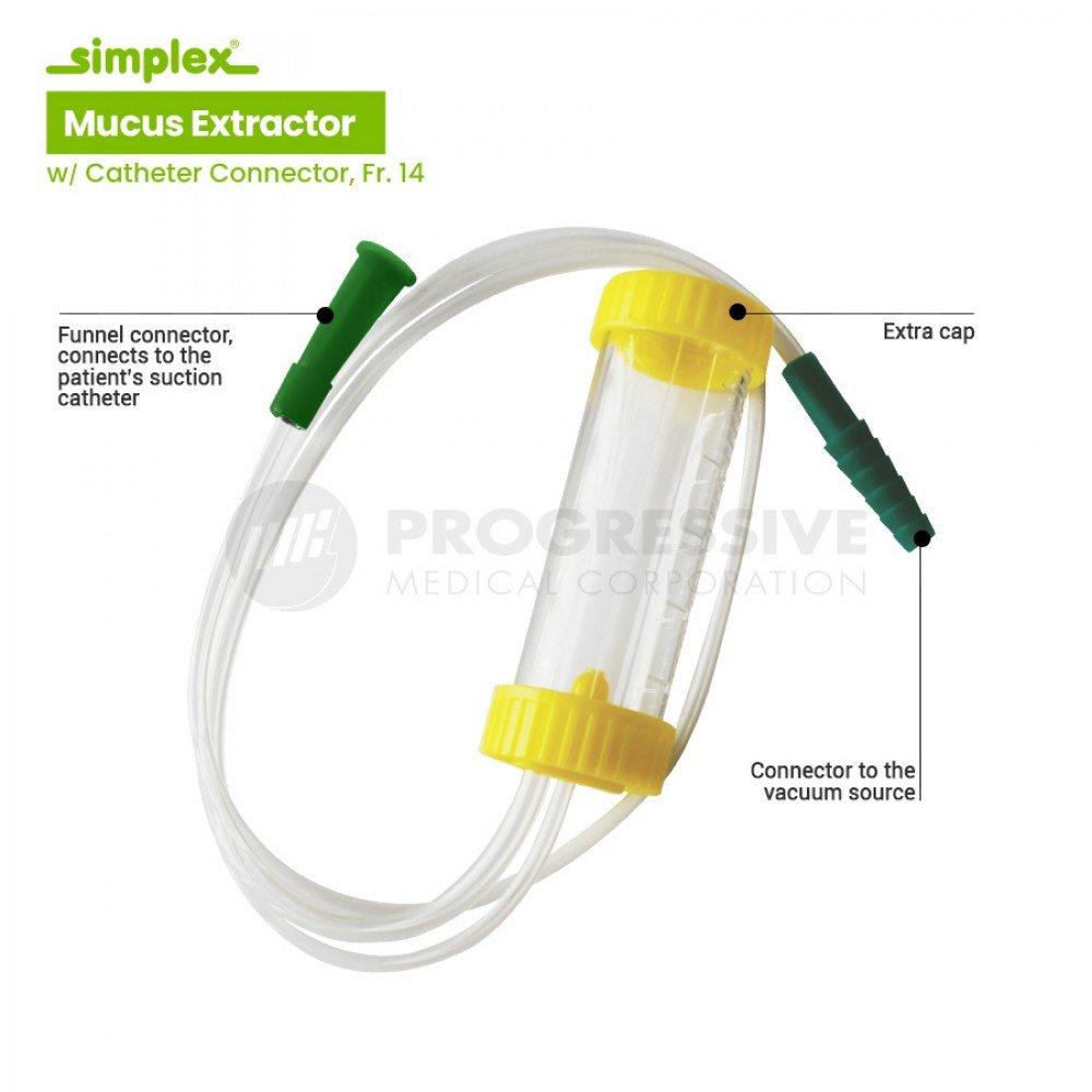 Simplex Mucus Extractor W Catheter Connector simplex-mucus-extractor-w-catheter-connector
